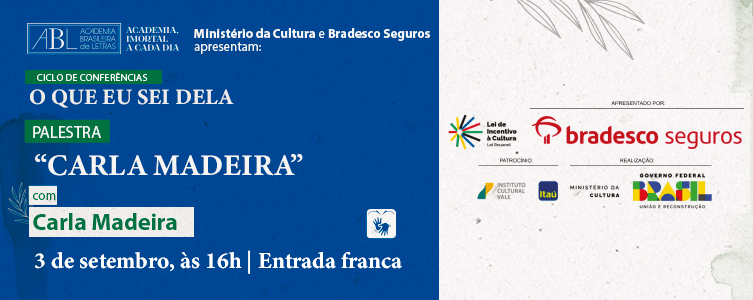 Carla Madeira | Academia Brasileira de Letras